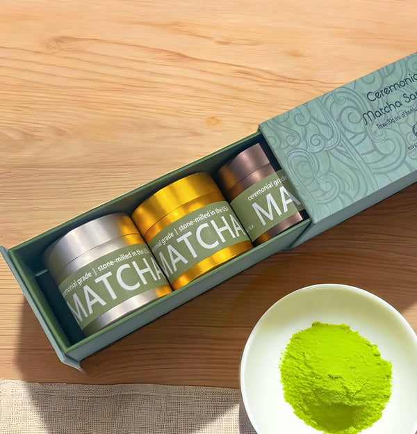 Matcha Tin Sampler - 20g – River & Stone Tea